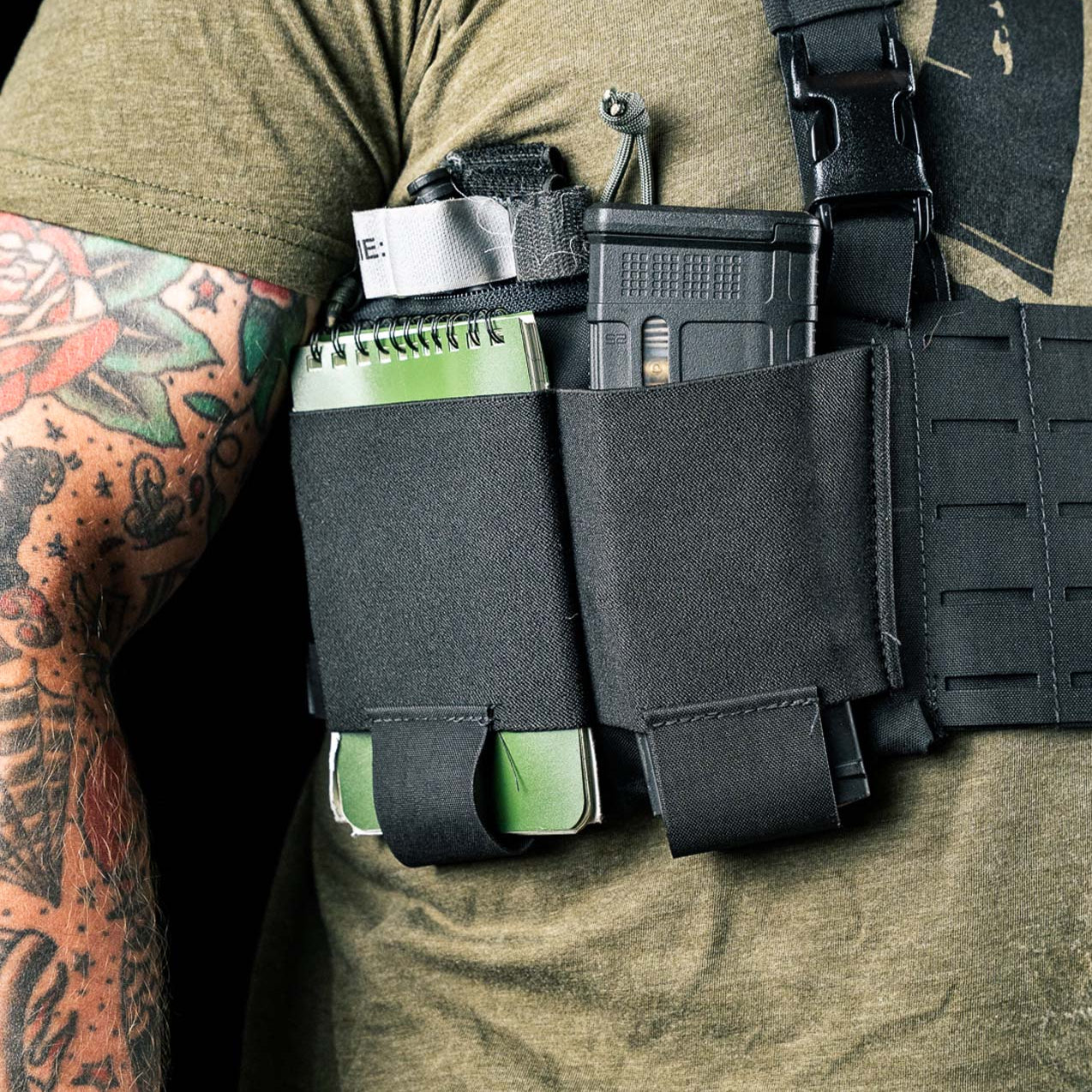 Elastic Low-Pro Chest Rig – ADAPTIV DEFENSE